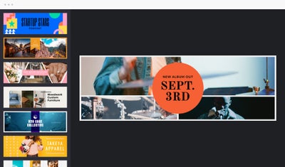 Twitter Headers | Twitter Banner Templates by BeFunky