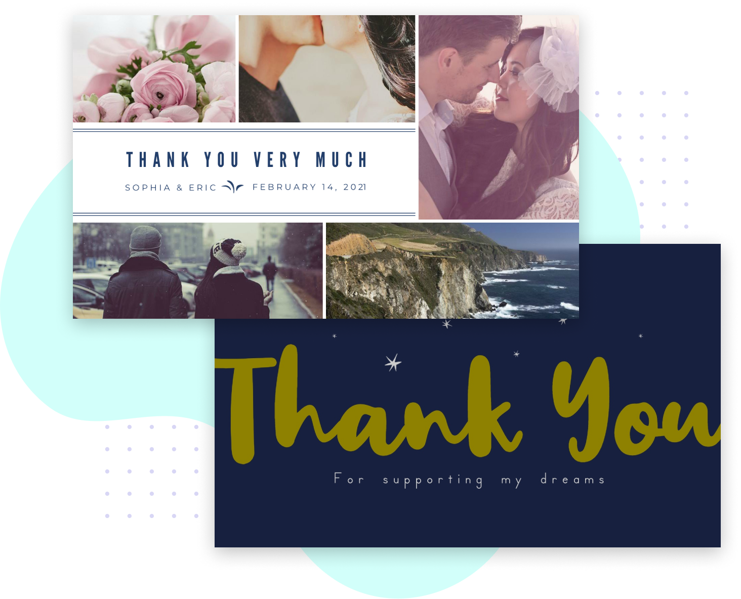 Thank You | Thank You Card Templates By BeFunky