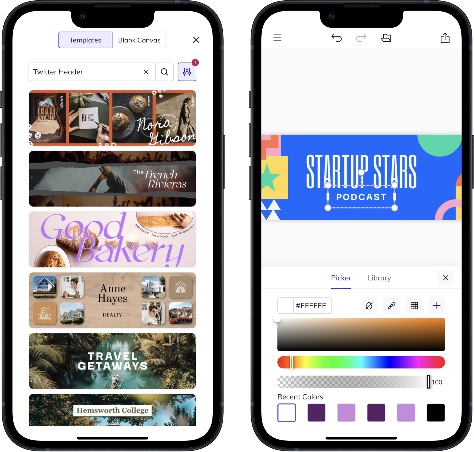 Twitter Headers | Twitter Header Templates by BeFunky