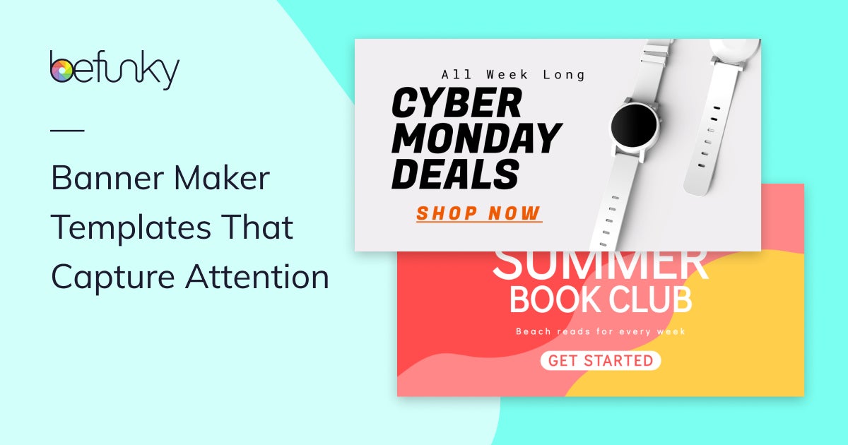 Banner Maker: BeFunky - Easily Create Stunning Online Banners