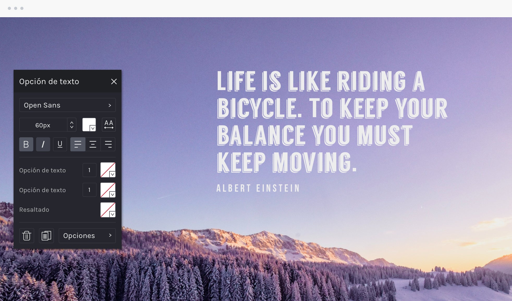Editor de Texto | Añade Texto a las Fotos con BeFunky