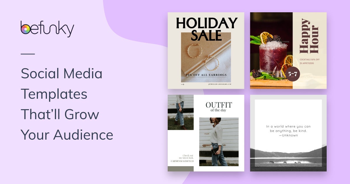 Social Media Templates | Viral Templates by BeFunky