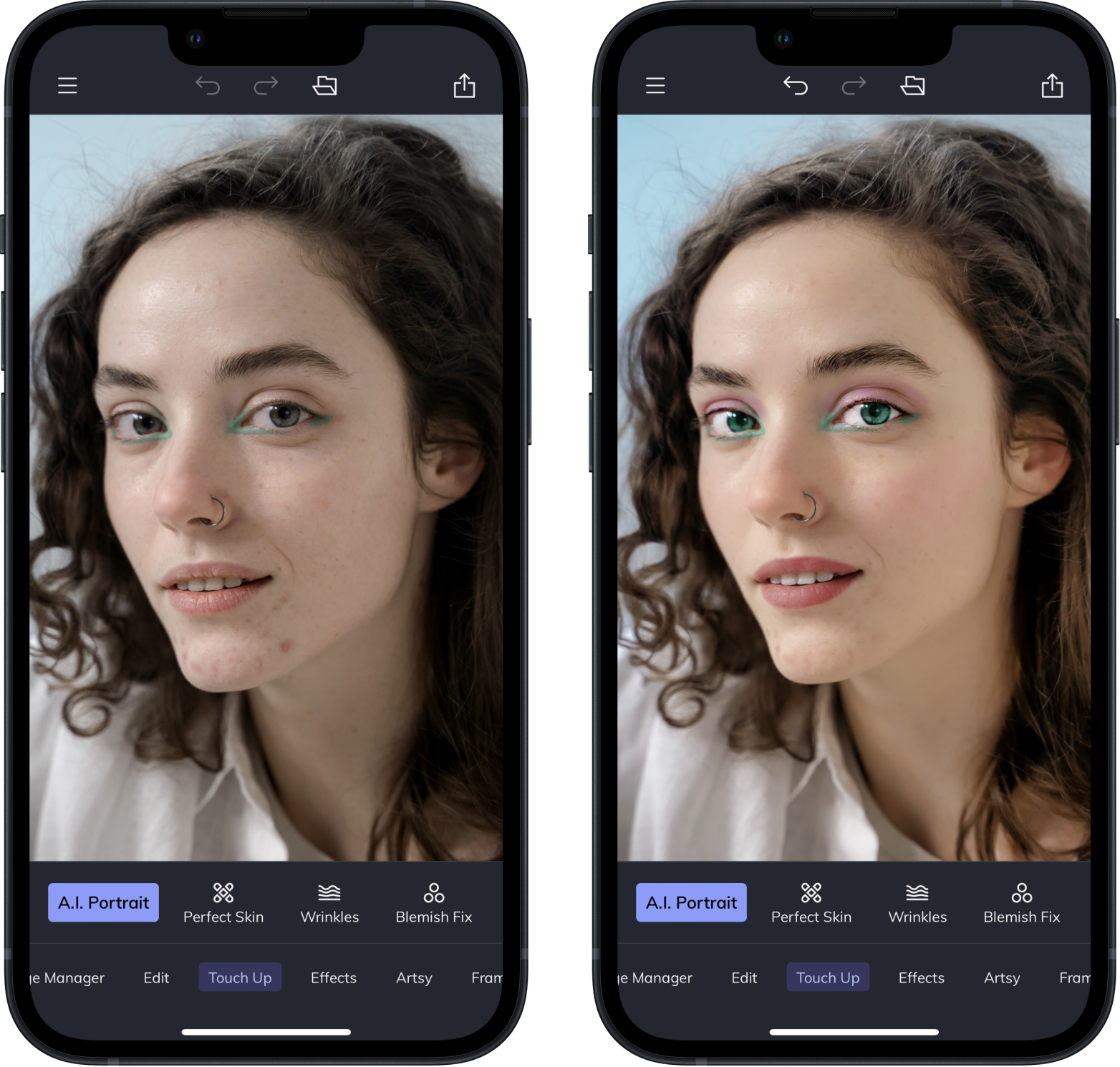 Retouch Photos: BeFunky – Powerful AI Face Editor