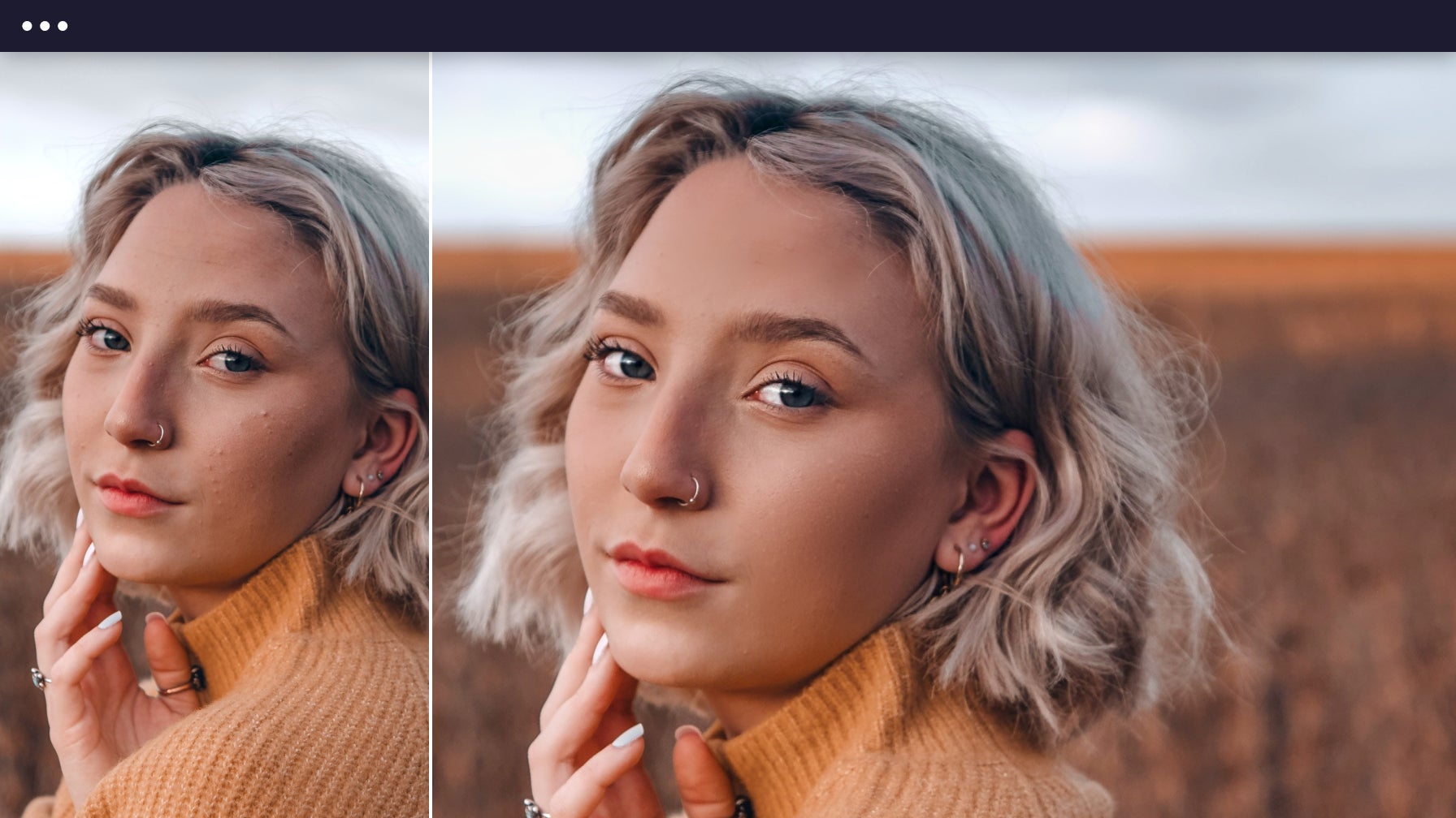 Retouch Photos: BeFunky – Powerful AI Face Editor