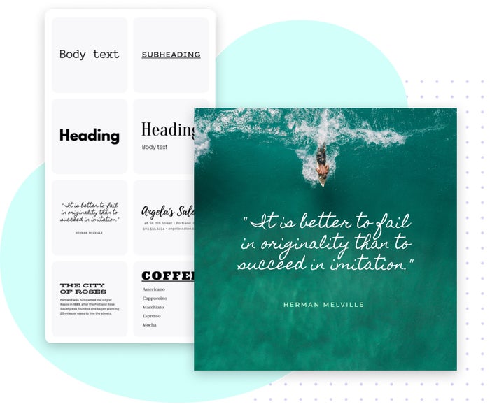 Text Editor: Add Text To Photo Projects, Collages, & Designs