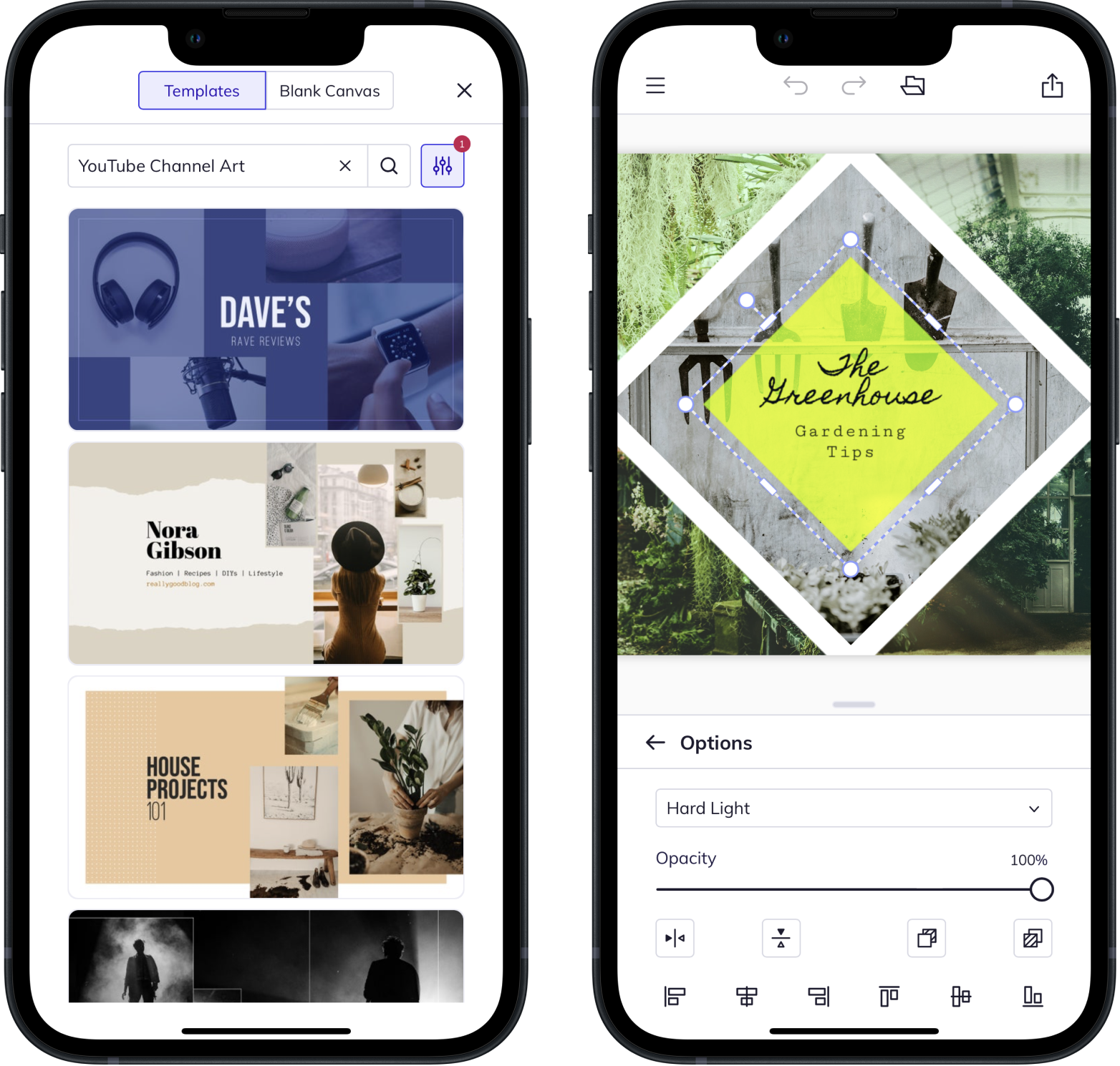 Youtube Channel Art Blank Template