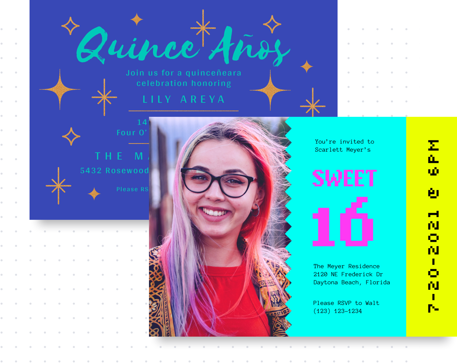 Birthday Invitation Templates | Birthday Invites by BeFunky