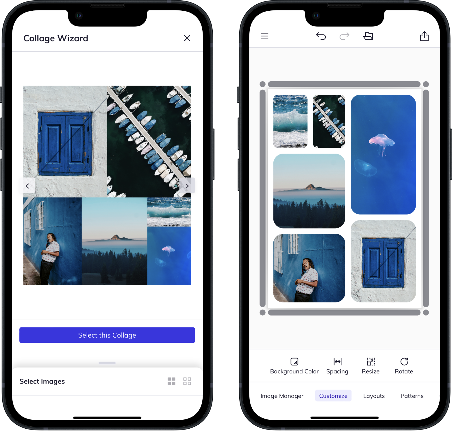 Collage Wizard: BeFunky – Instant One-Click Photo Collages