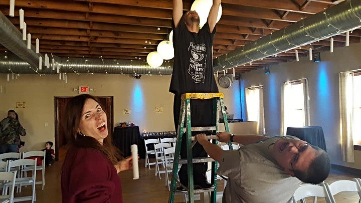 Lighting the floating candles by Tracey Shafer | BeFunky Photo Editor