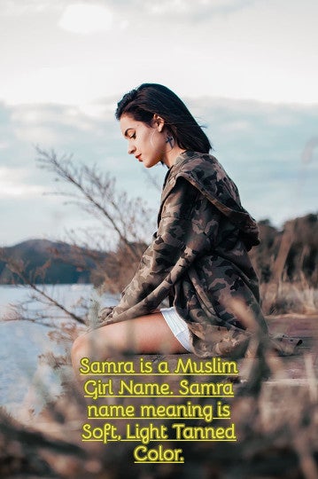 Samra is a Muslim Girl Name... by zozothekiller | BeFunky Photo Editor