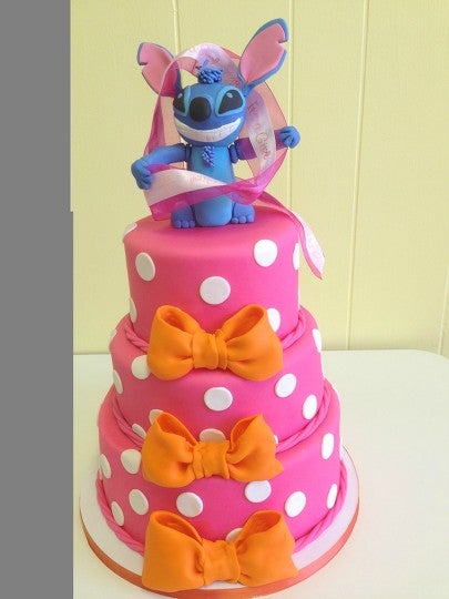 Pink Lilo and Stich cake... by Courtnibrown17 | BeFunky Photo Editor