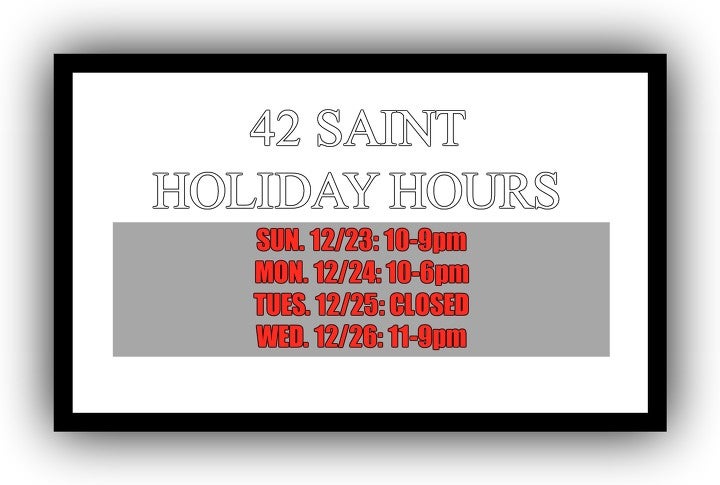 EXTENDED HOLIDAY HOURS! by 42saintcoupon | BeFunky Photo Editor