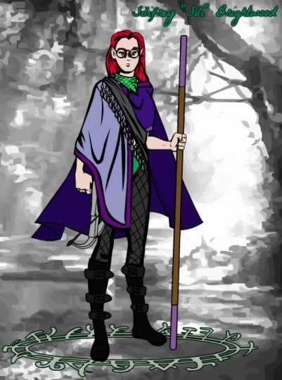 Meet Sili, my very first D&D... by tamlynaugust | BeFunky Photo Editor