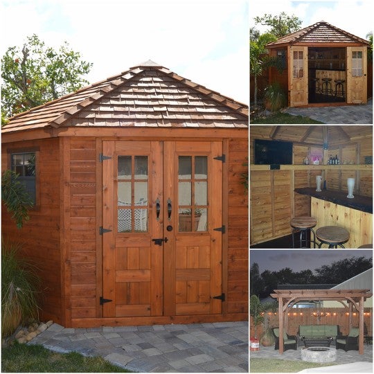 Man Cave, Pub Shed by Nowell Schopfer-Semple | BeFunky Photo Editor