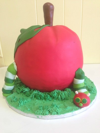 Apple themed cake by Courtnibrown17 | BeFunky Photo Editor