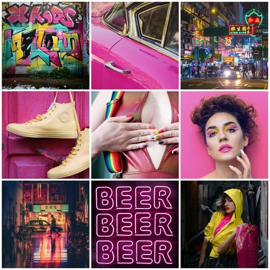 neon pink by LaDomna | BeFunky Photo Editor