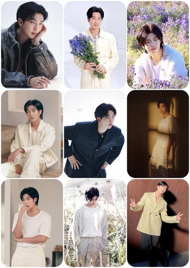 RM INDIGO PHOTOCARDS by tataiemozinha222 | BeFunky Photo Editor