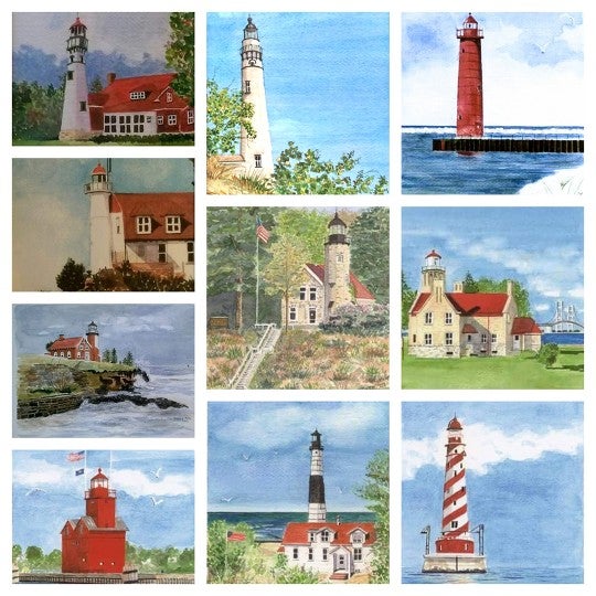 Michigan Lighthouses by Deb... by ladypainter44 | BeFunky Photo Editor
