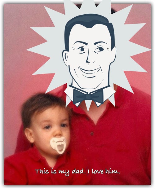 Celebrate Awkward Dad Pics This Father’s Day | Learn BeFunky