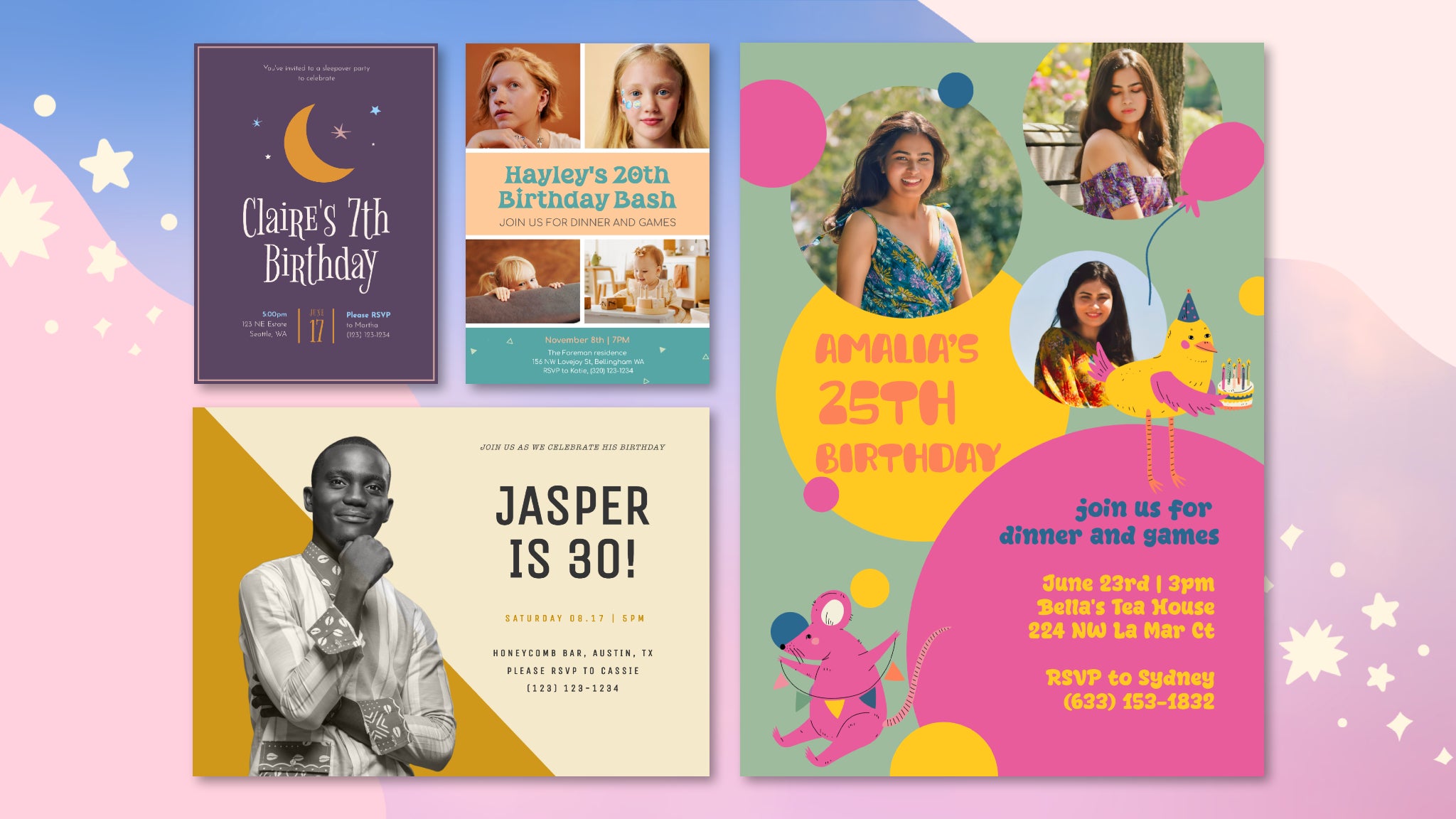 How to DIY the Perfect Birthday Party Invitations | Learn BeFunky