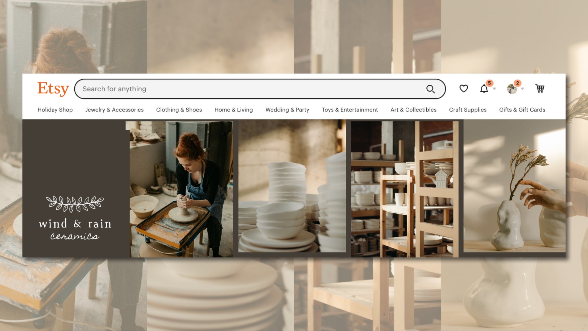 Design An Amazing Etsy Header | Learn BeFunky