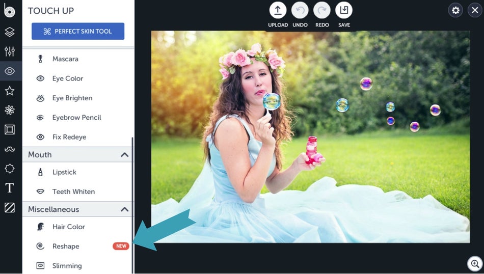 Get Your Whimsical Effects With The New Reshape Tool | Learn BeFunky