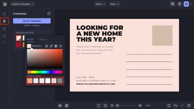 The Best Postcard Maker for Direct Mail Marketing | Learn BeFunky