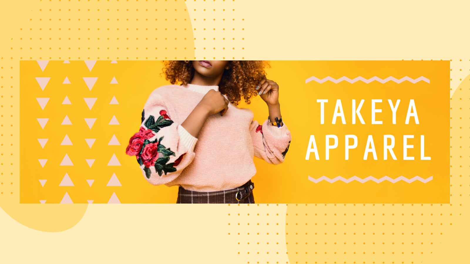 Yellow Header For Twitter