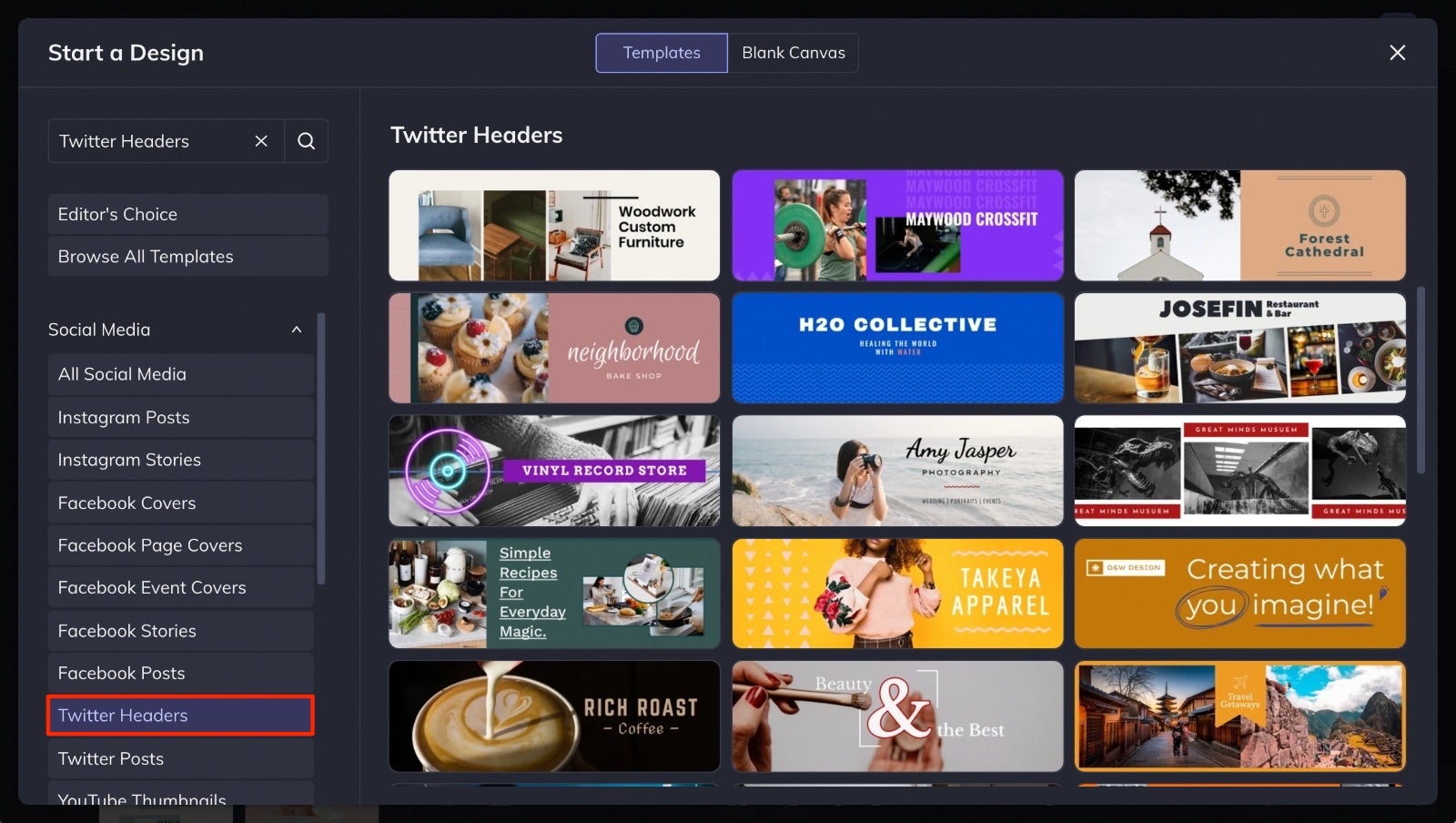 How to Customize Our Twitter Header Templates | Learn BeFunky