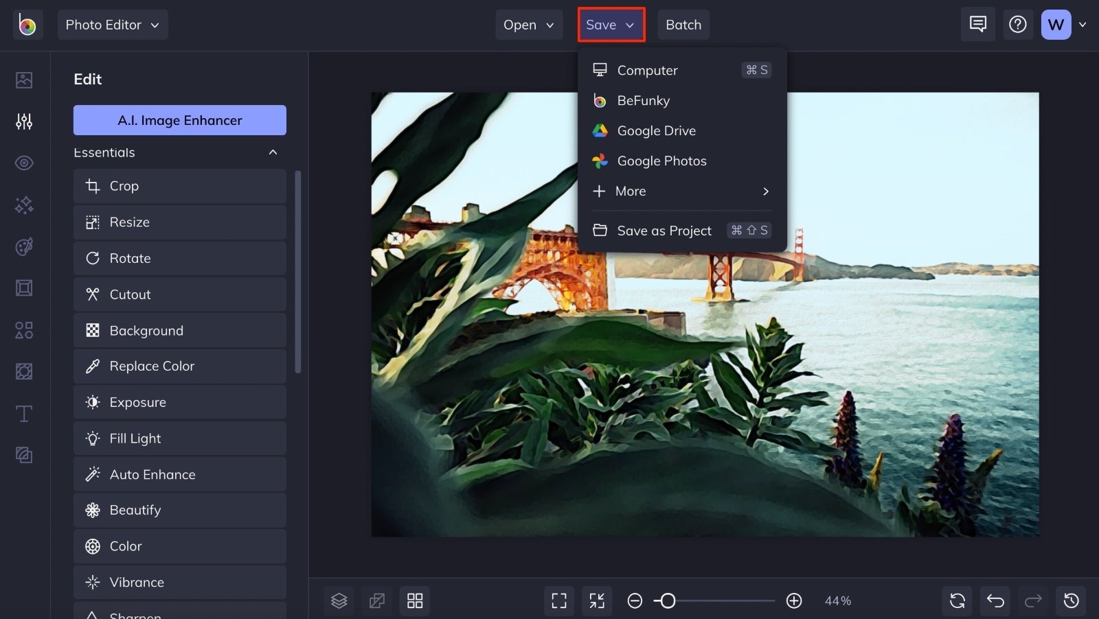 How to Turn Your Photo Into a Landscape Watercolor Painting | Learn BeFunky