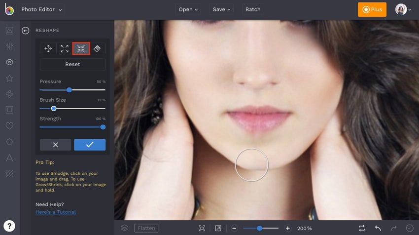 How to Retouch Photos With the Reshape Tool | Learn BeFunky