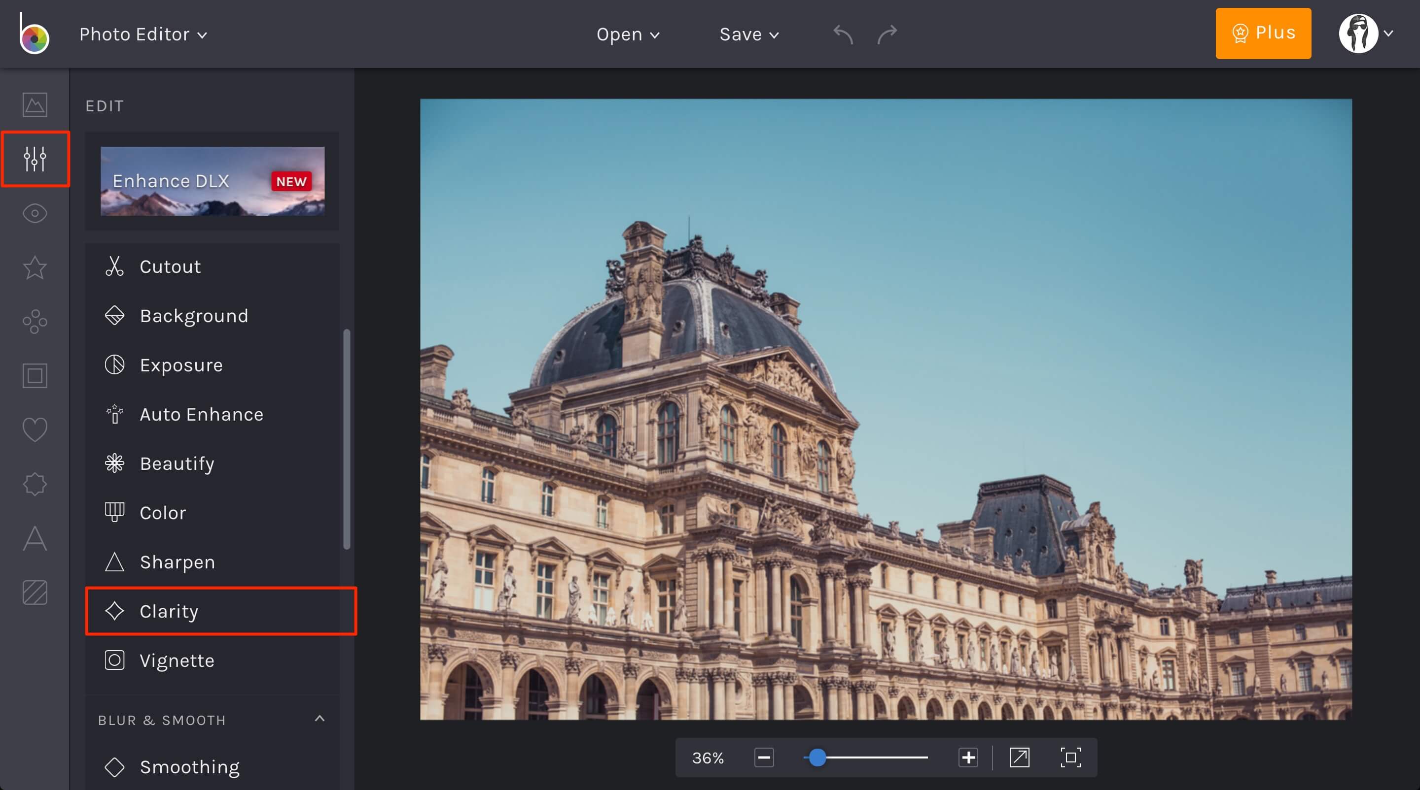 The NEW Clarity Tool: The Sharpest Images Ever. | Learn BeFunky