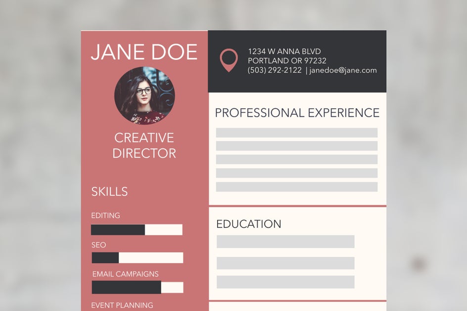 Design The Perfect Resume To Land Your Dream Job | Learn BeFunky