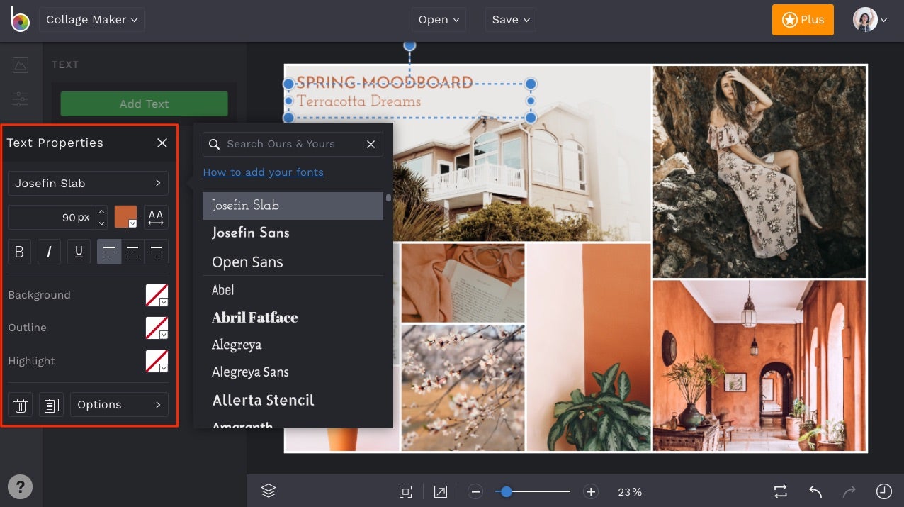 How To Add Text To Photo Collages | Learn BeFunky