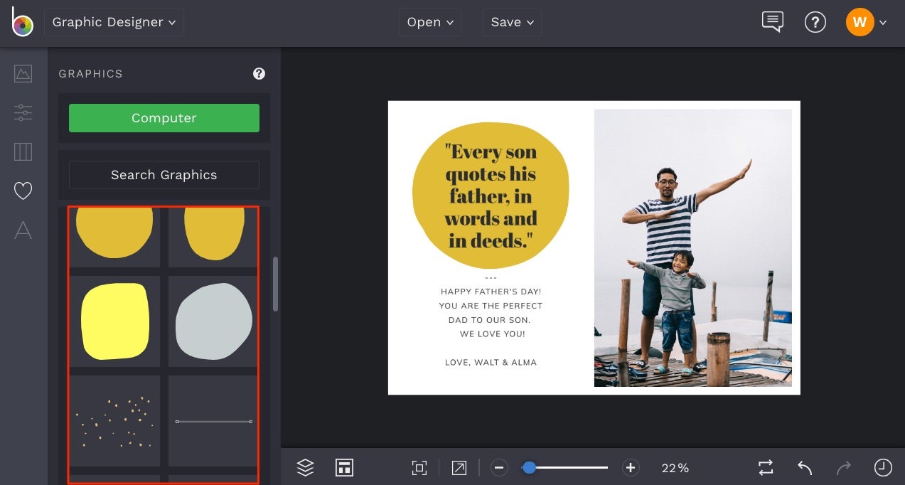 How To Create The Perfect Father’s Day Card | Learn BeFunky