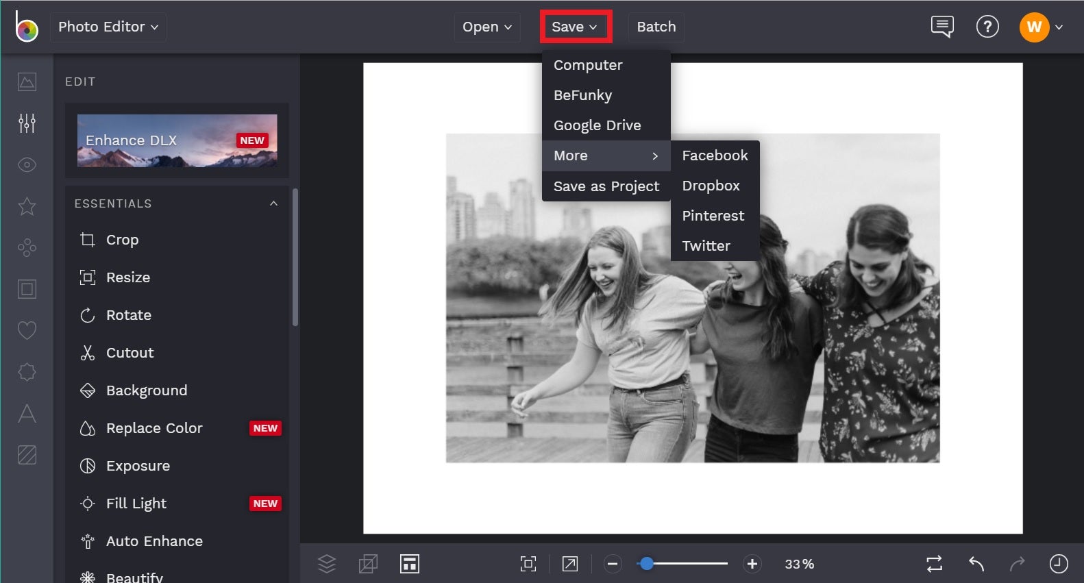 How To Add A Matte Photo Border | Learn BeFunky