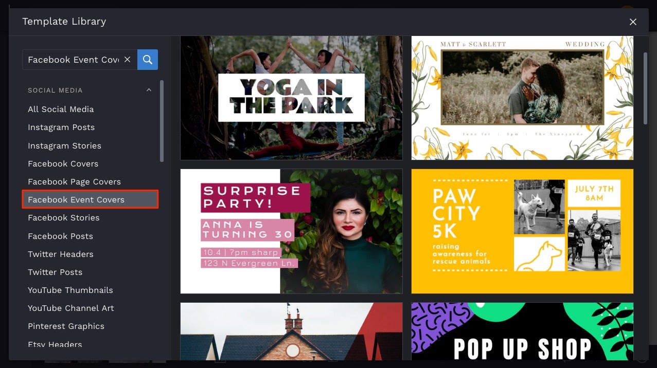 How To Create Custom Facebook Event Covers | Learn BeFunky