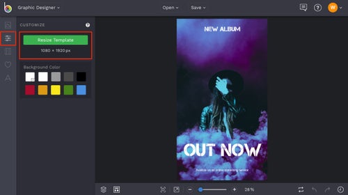 Now You Can Resize Design Templates With Ease | Learn BeFunky