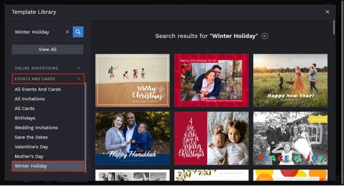 Create your own Holiday Cards for Printing & Sending | Learn BeFunky