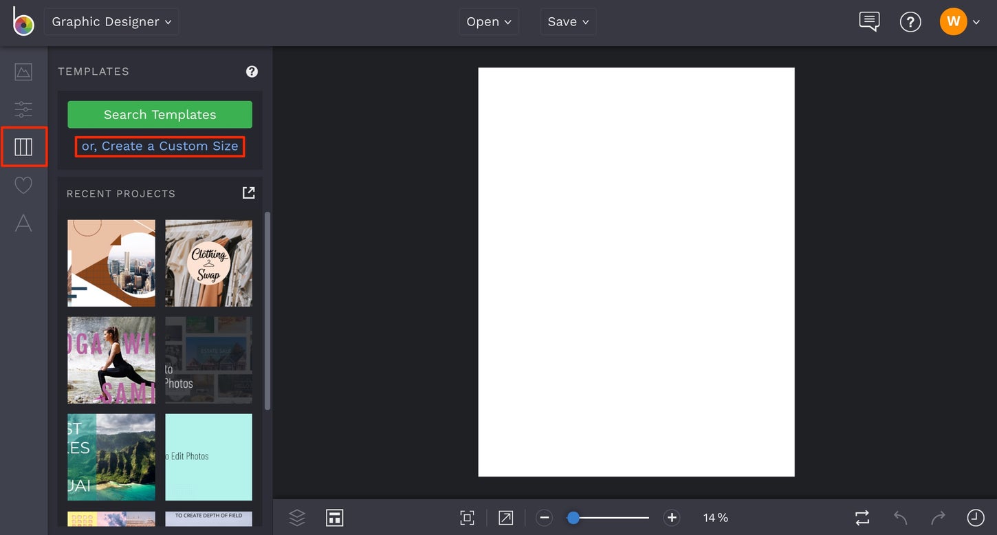 NEW: Create Your Own Design Template Sizes | Learn BeFunky