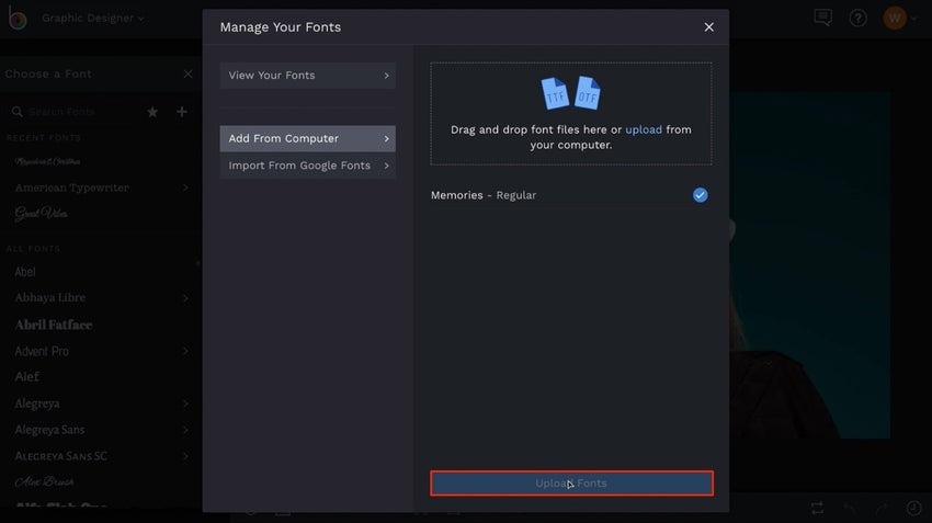 How to Add and Manage Your Fonts in BeFunky | Learn BeFunky