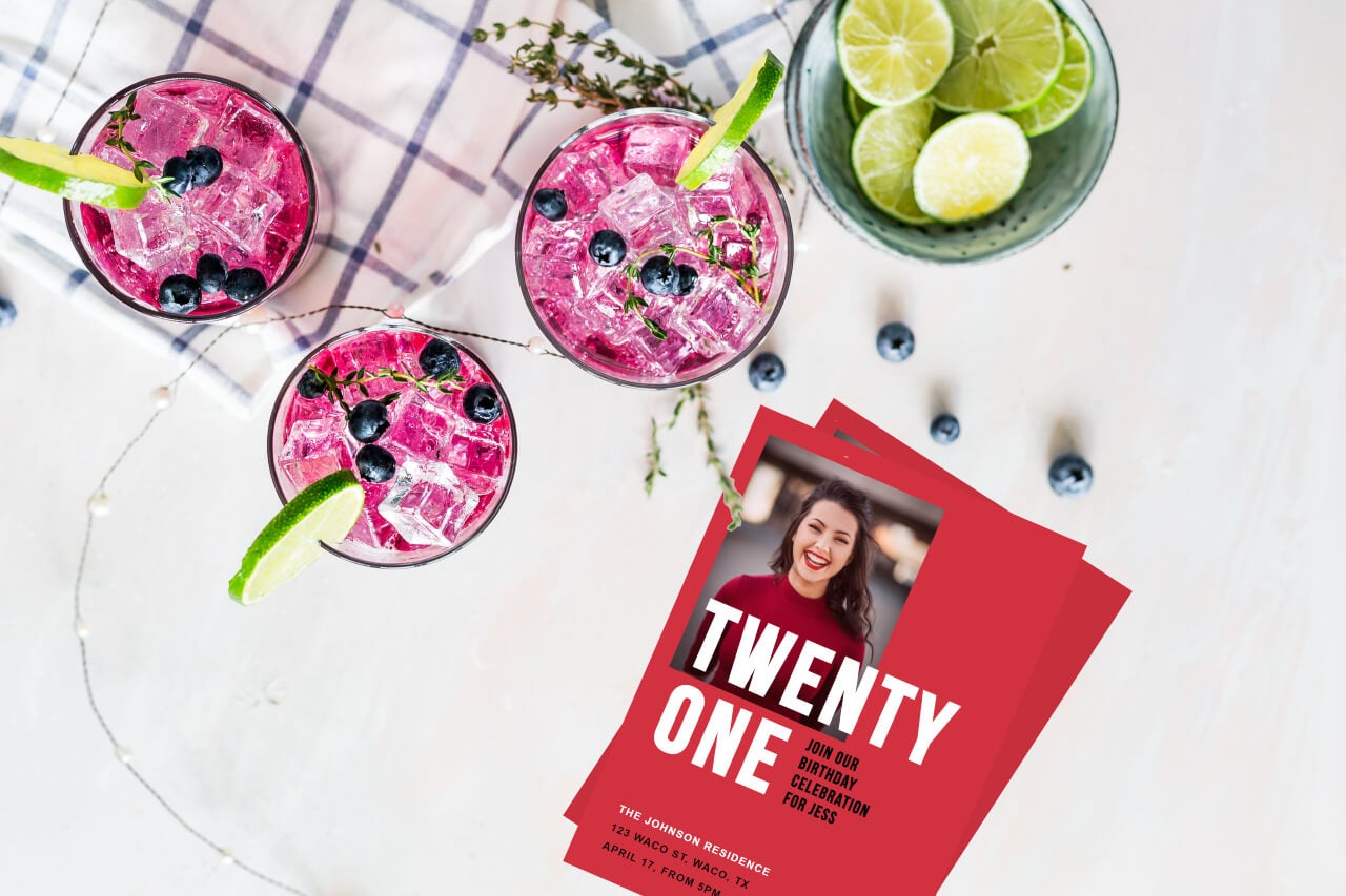 Funky Party Invitation Template