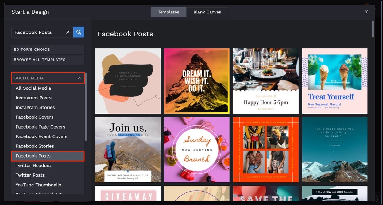 How to Design On-Brand Facebook Graphics for Your Posts | Learn BeFunky