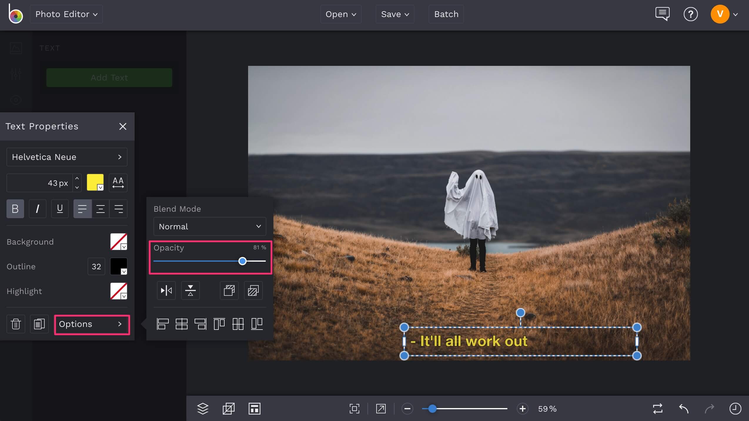 How to Add Aesthetic Yellow Text To Your Photos | Learn BeFunky