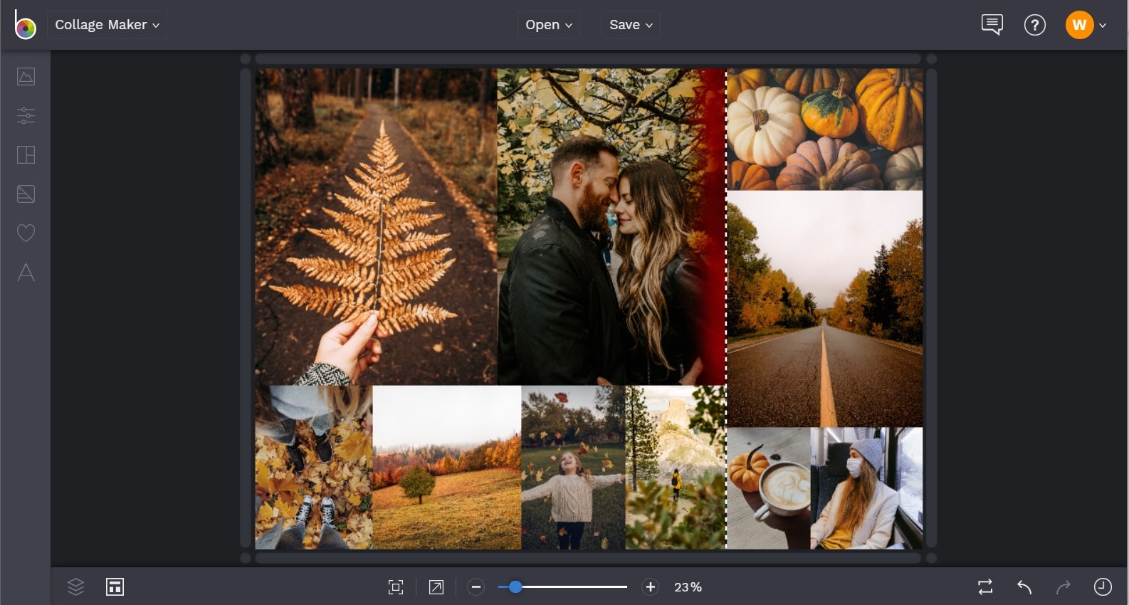 Organize Your Fall Photos Into the Perfect Collage with our Collage ...
