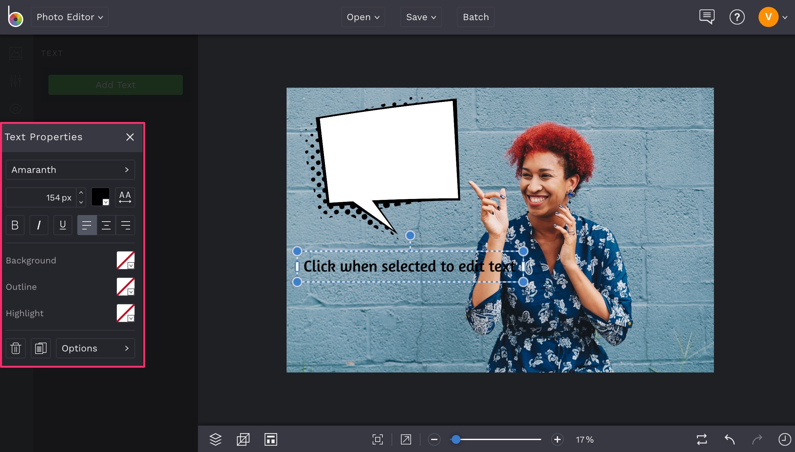 How To Add Speech Bubbles To Your Photos | Learn BeFunky