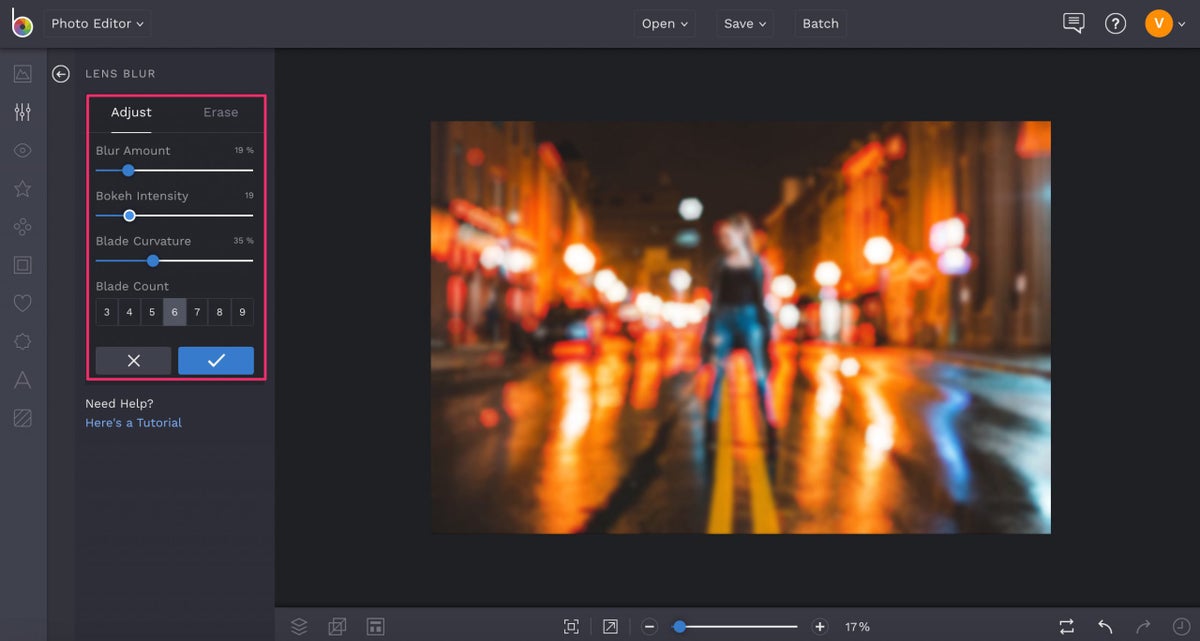 Bokeh & Blur Backgrounds With Lens Blur | Learn BeFunky