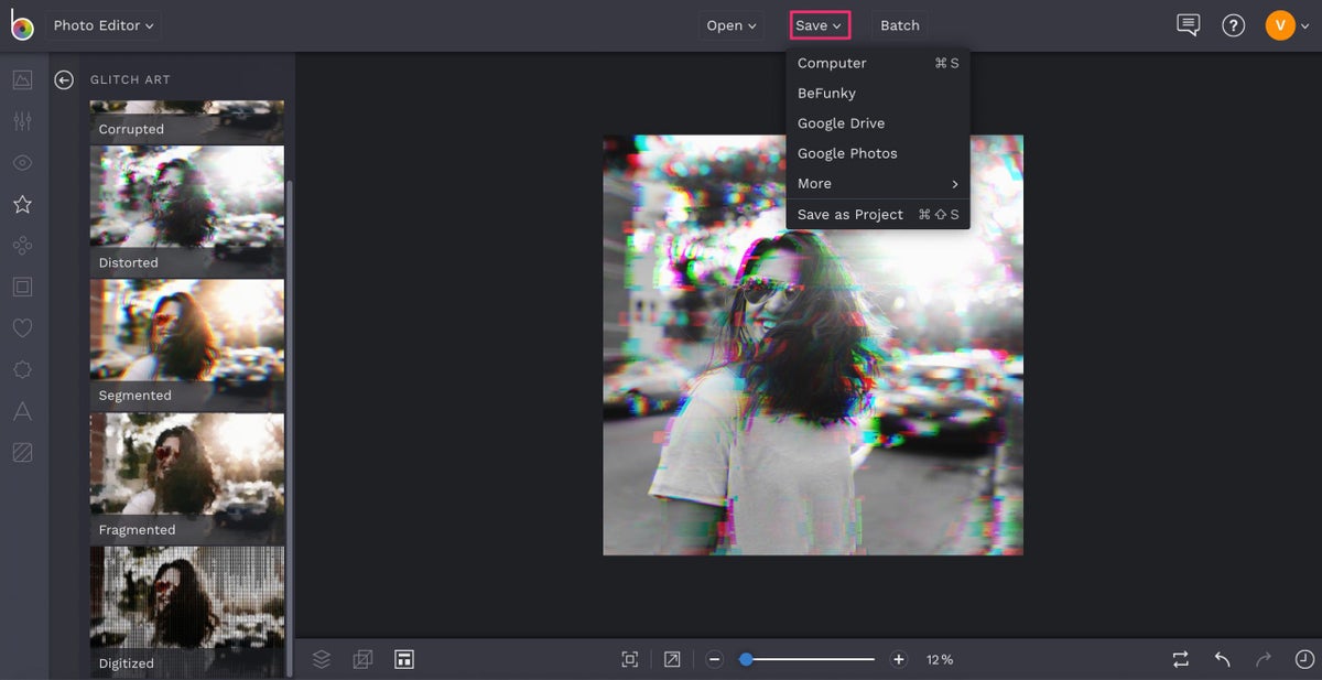 How to Create a Glitch Profile Picture | Learn BeFunky
