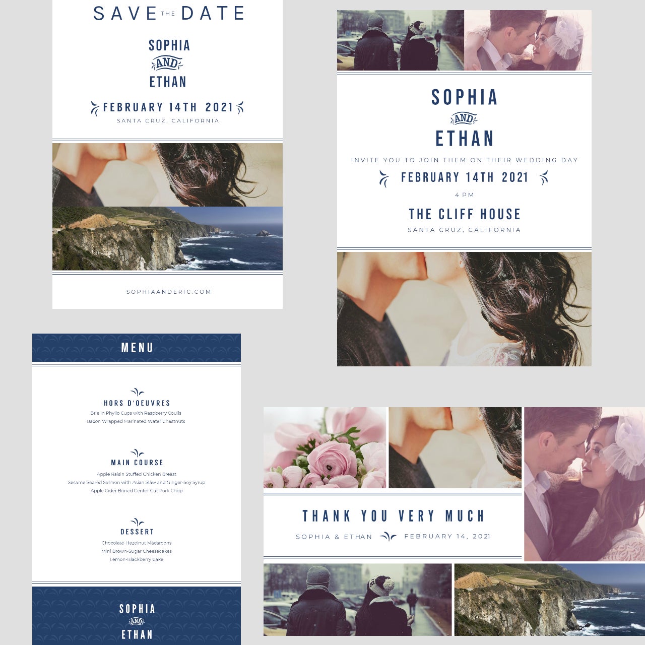 Creative and Customizable Wedding Invitation Sets | Learn BeFunky