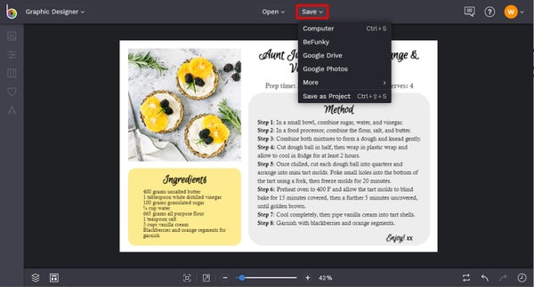 How to Make DIY Recipe Cards | Learn BeFunky